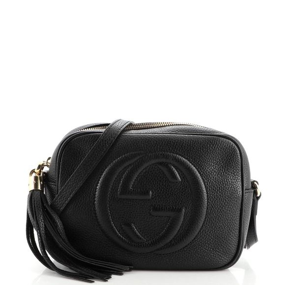 Gucci | Bags | Gucci Soho Disco Crossbody Bag Leather Small Black ...